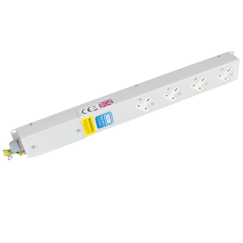 4 Way 13A Single Entry PDU 32A Rated - Olson Direct