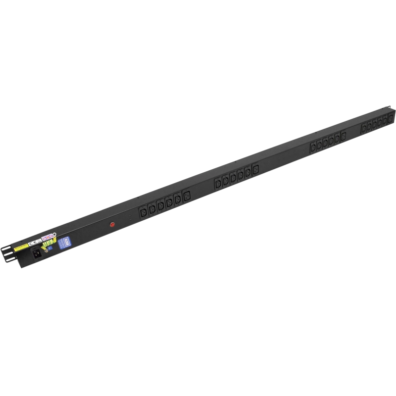 20x 10A IEC 60320 C13 & 4x 16A IEC 60320 C19 Socket C20 Inlet PDU ...